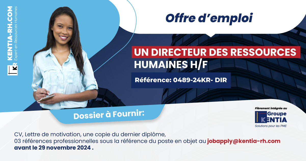 Un directeur des ressources humaines h/f